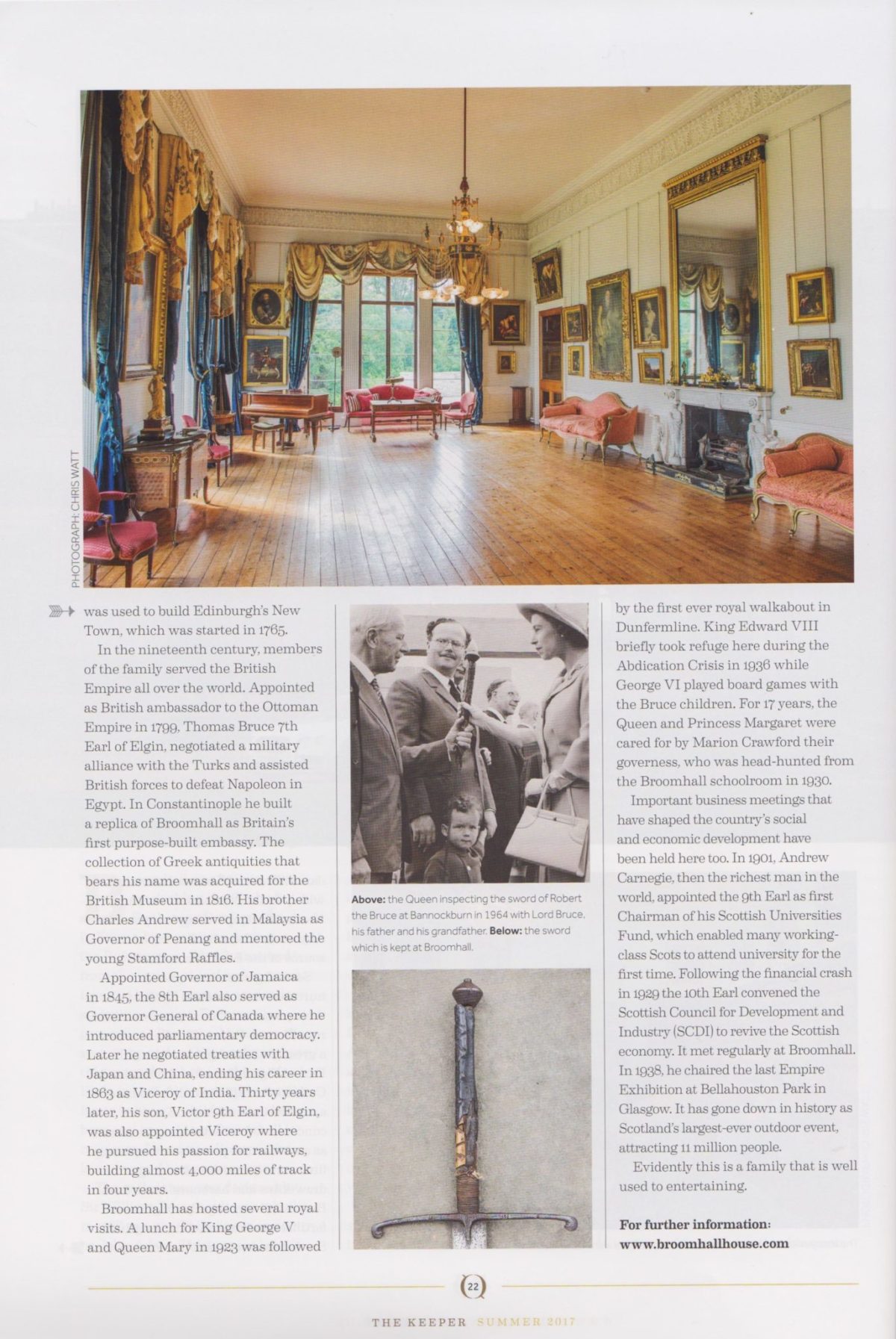 What is it that captures people’s imagination at Broomhall House ...
